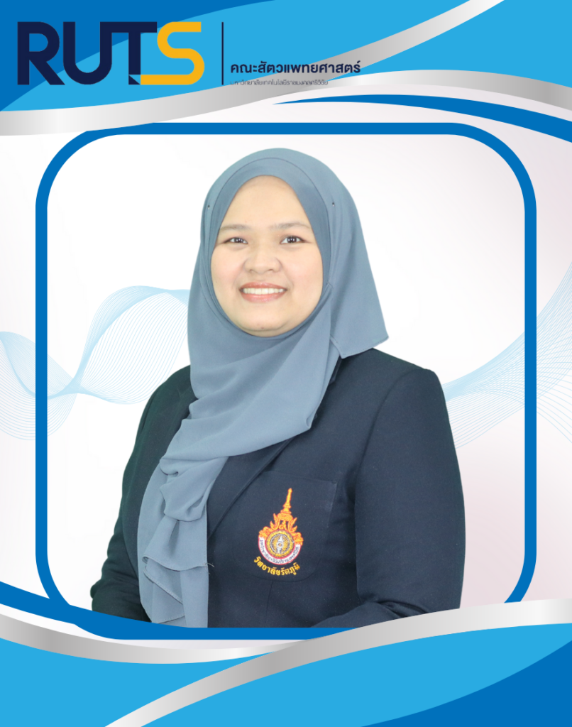 ข้อมูลบุคลากรสายวิชาการ - คณะสัตวแพทยศาสตร์ | Faculty of Veterinary Science Rajamangala ...